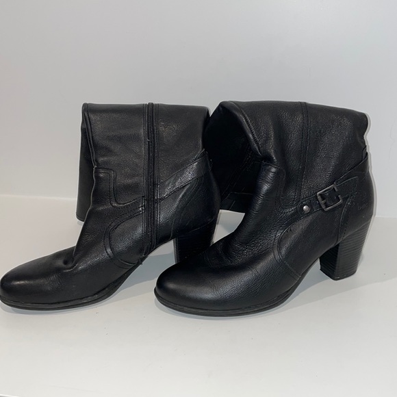 Born | Shoes | Born Black Leather Dress Boots In Size | Poshmark
